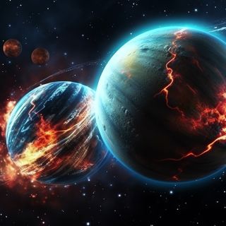Deux planètes entrent en collision, Starlink entre dans une nouvelle ...