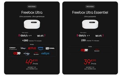 Abonnement Freebox Ultra : combien coûte la nouvelle box de Free