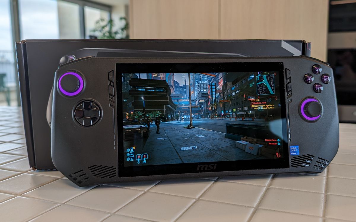 Test MSI Claw : la console portable de MSI sort elle les griffes