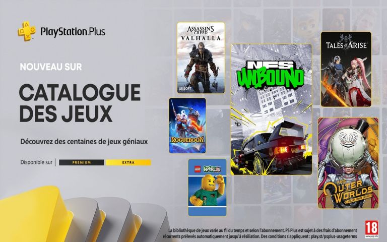 PS Plus Extra/Premium : voici la liste des jeux offerts en février 2024