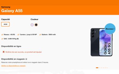 Galaxy A55 et A35 : leurs fiches techniques sont dévoilées avant l'heure, les voici