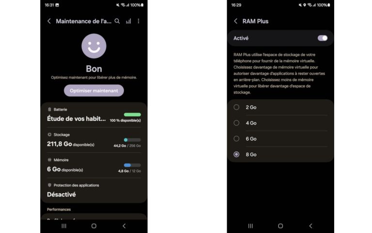Android : comment activer (et désactiver) la RAM virtuelle de votre ...