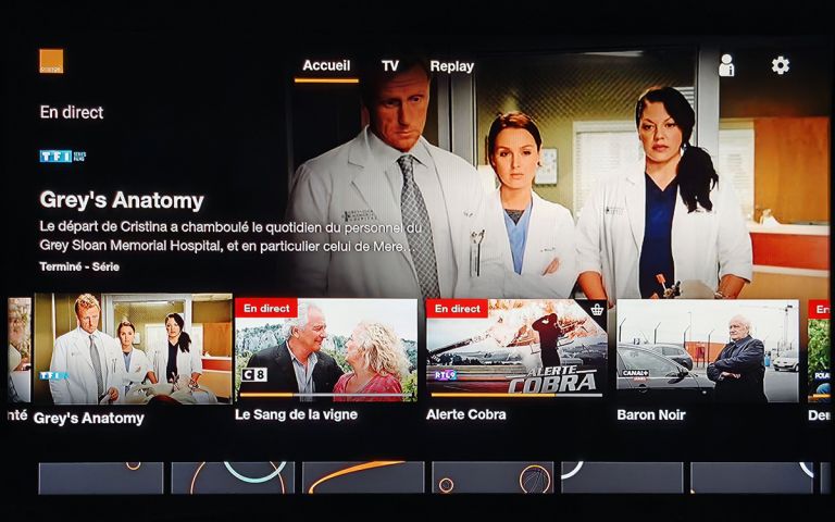 L'application Orange TV débarque sur Android TV : on l'a testée, voici ...