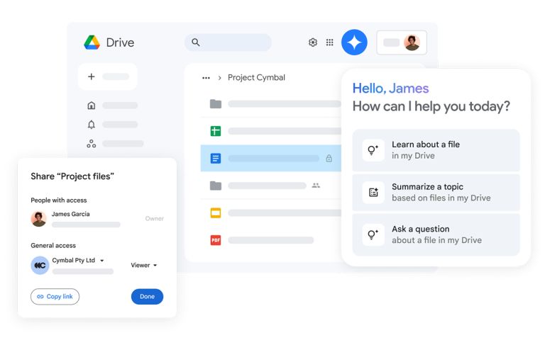 Cet élément de Google Drive gagne une interface plus moderne et ...