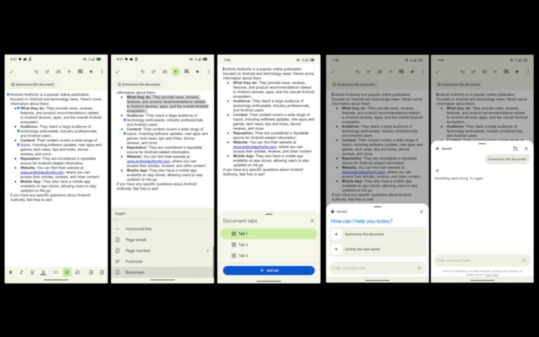L’application Google Docs sur Android sera bientôt aussi complète que sur PC grâce à ces ...