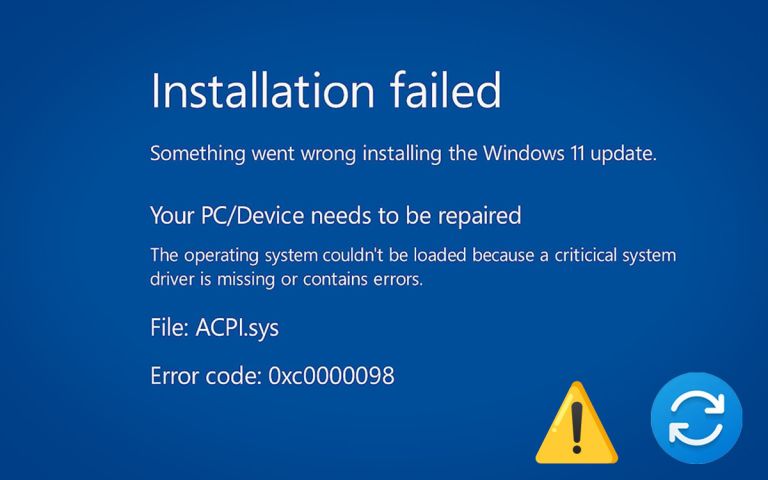 Cette mise à jour urgente de Windows 11 répare enfin l'erreur "ACPI.sys" qui s'affiche sur de ...