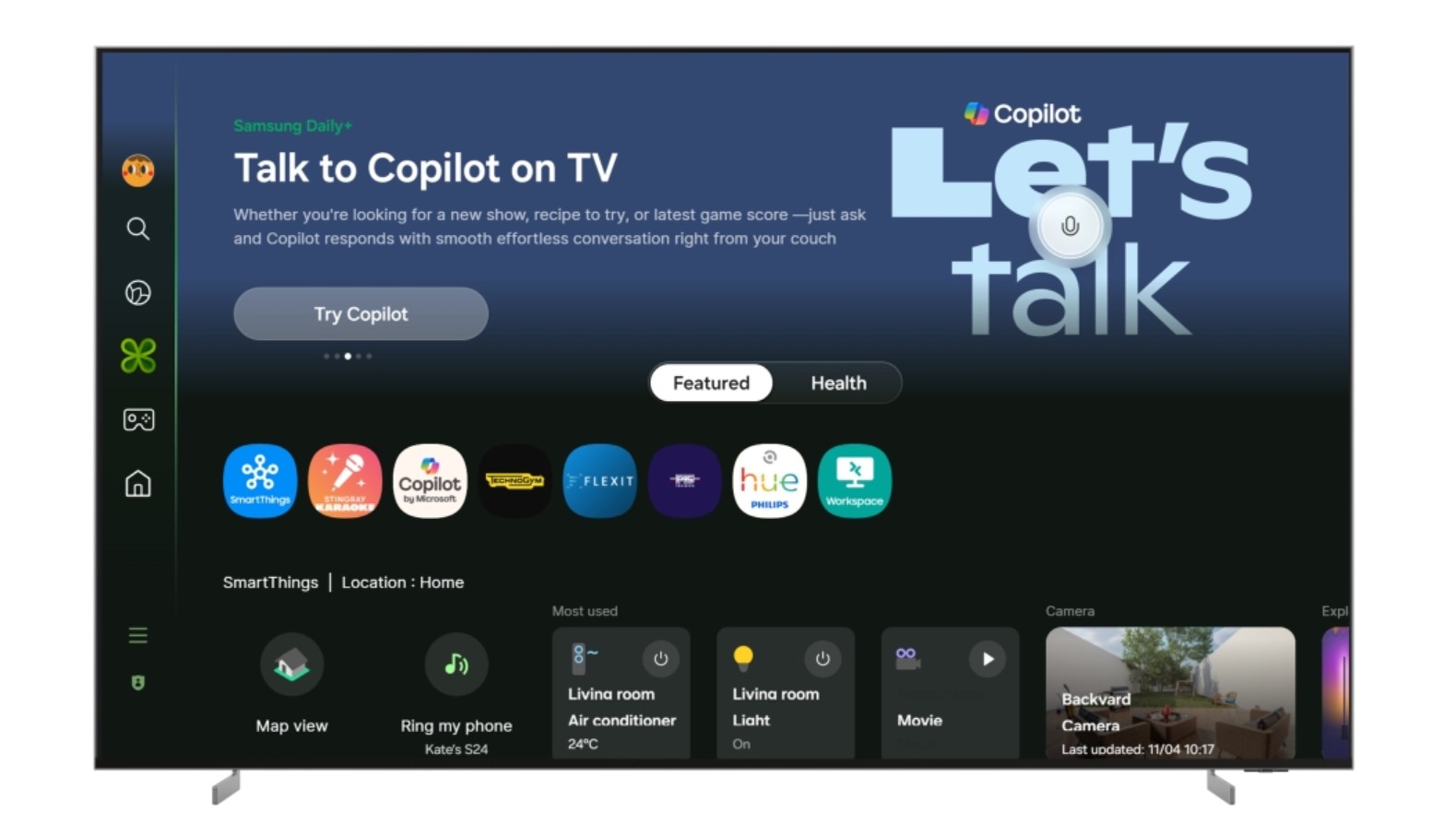Les Smart TV Samsung intègrent Copilot, qu'est ce que ça change pour ...