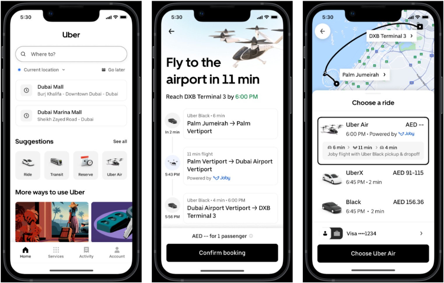 Uber Air devient une réalité : on va bientôt pouvoir réserver des taxis ...