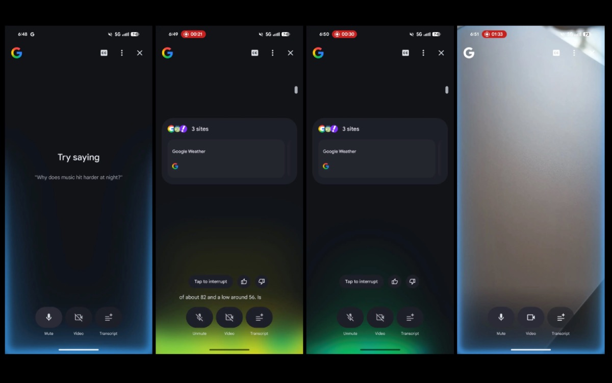 Google repense Search Live et cette fois, le changement saute aux yeux