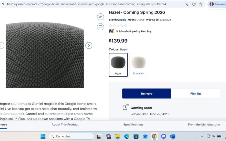 Google Home : la nouvelle enceinte connectée annoncée pour le printemps ...